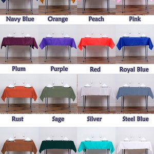 90 X 90 Inches Square Table Cloth Linens Square Cloth One - Etsy