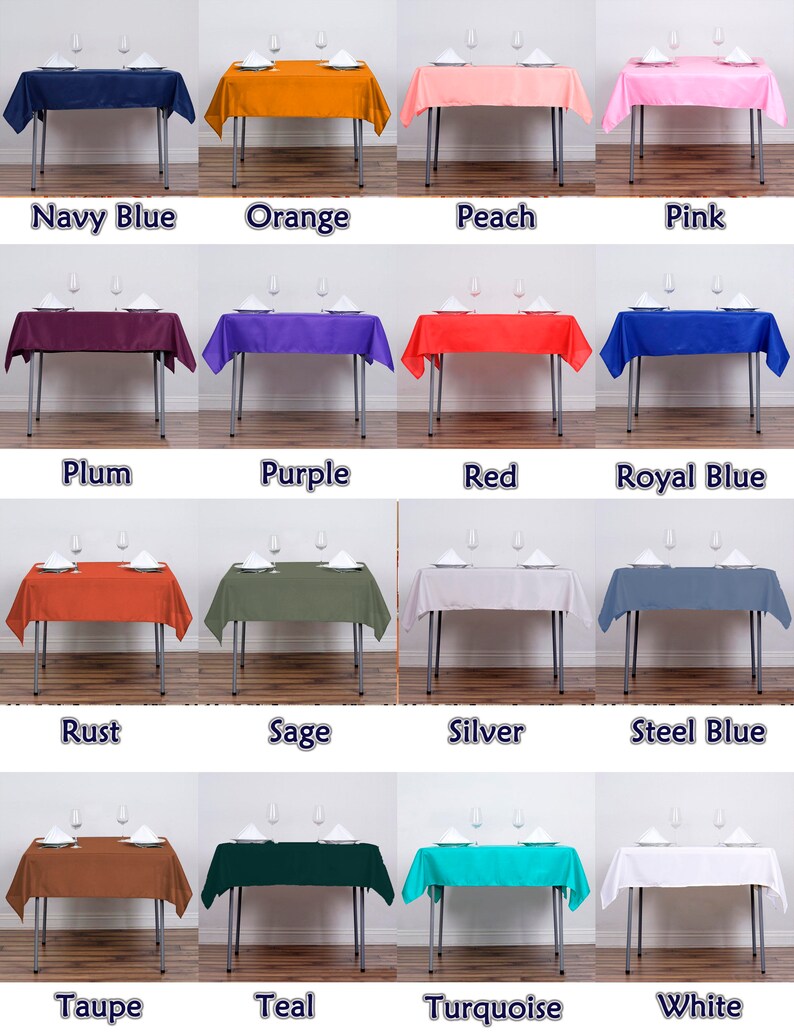 90 X 90 Inches Square Table Cloth Linens Square Cloth One - Etsy