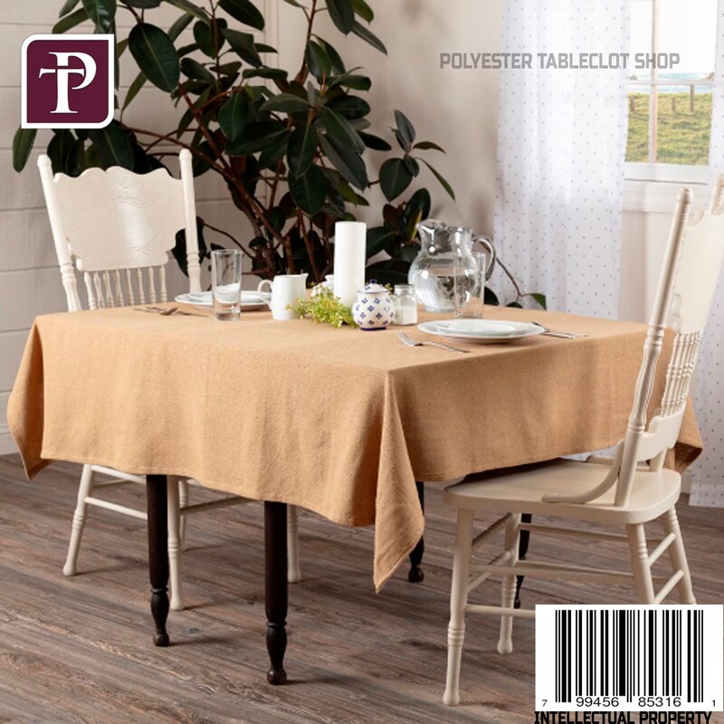 Burlap Tablecloth - Etsy