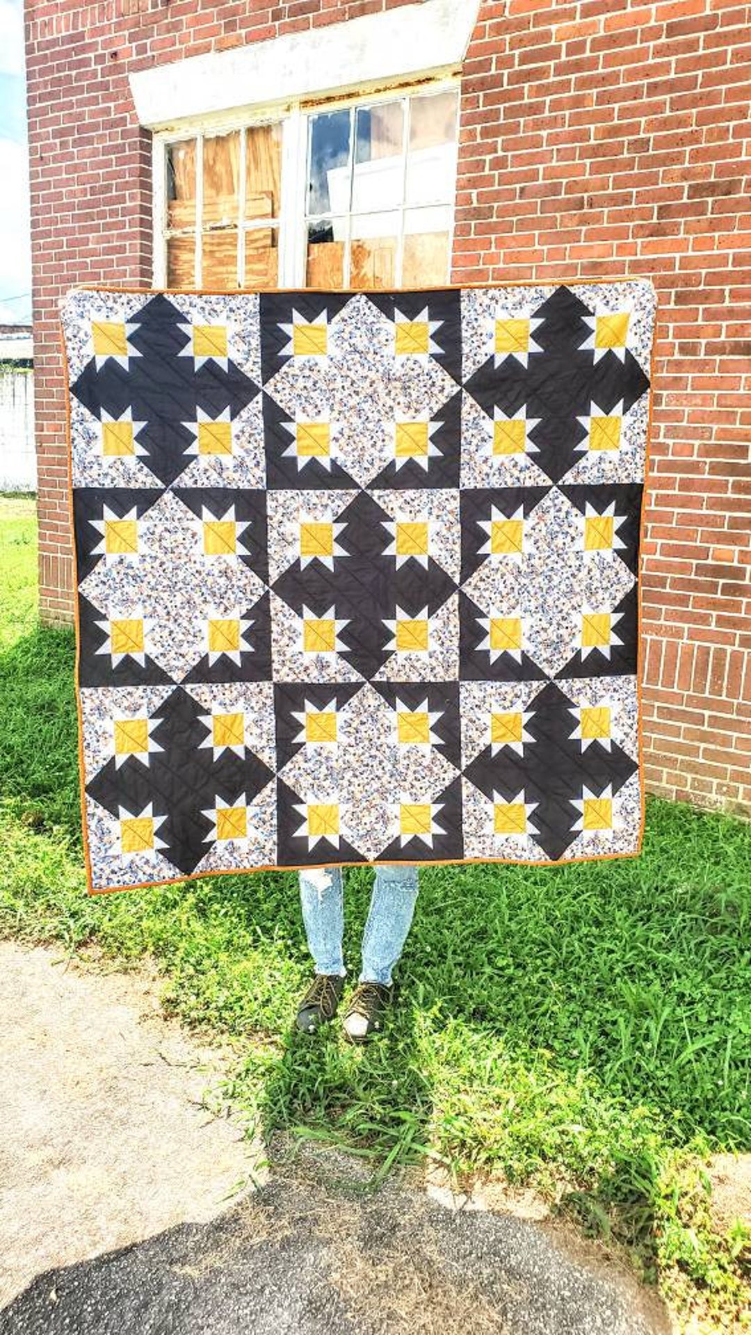 Pebble Star Lap Quilt - Etsy