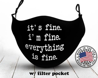 Sarcastic Face Mask - Etsy