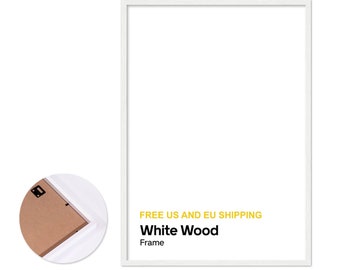 Thin Black Wood Frame, Wooden Frame, Simple Frame, Photo Picture Frames ...