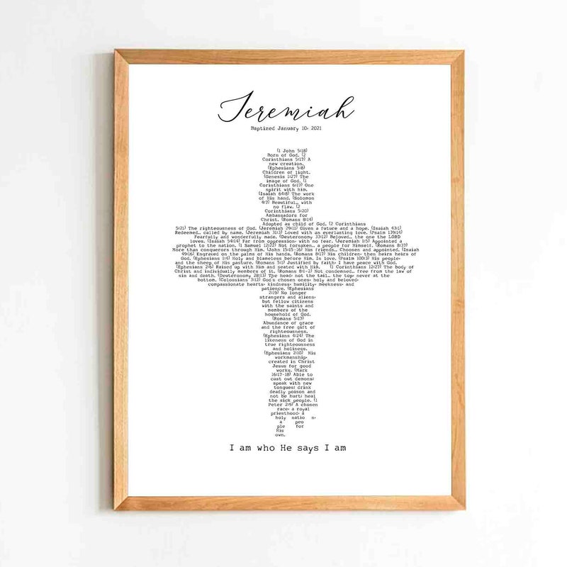 Baptism Cross - Etsy