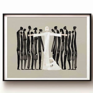 Cast the First Stone DIGITAL DOWNLOAD, Jesus Saves a Sinful Woman Bible ...