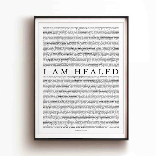 Scripture Wall Decor - Etsy