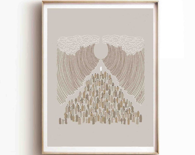 Jesus ART PRINT - in Humility Our Savior by Jay Bryant Ward | Jesus ...