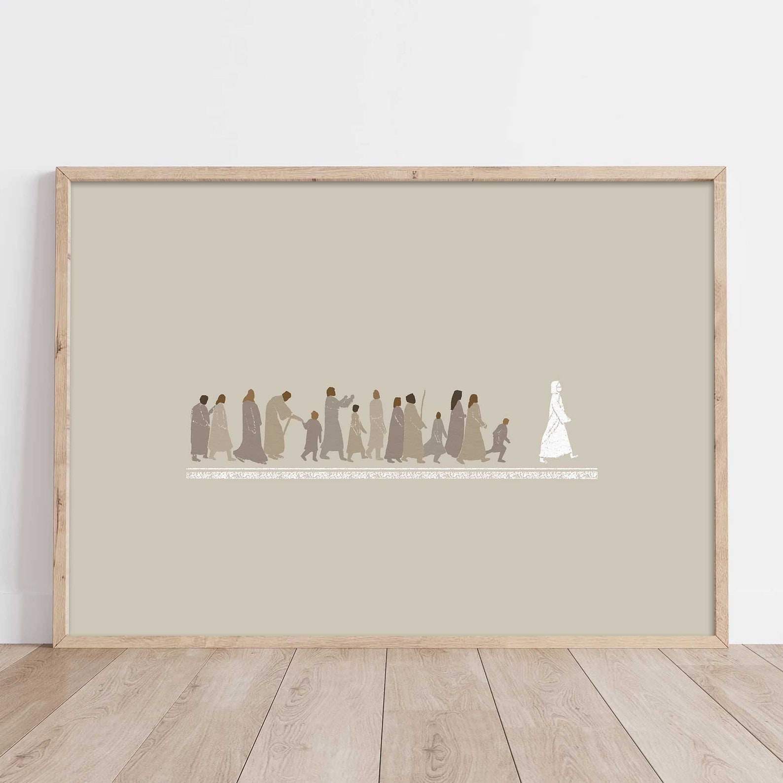 Follow Jesus Christ DIGITAL DOWNLOAD Come Follow Me Bible Art ...