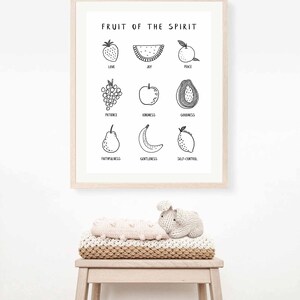Fruit of the Spirit DIGITAL DOWNLOAD, Love Joy Peace, Christian ...