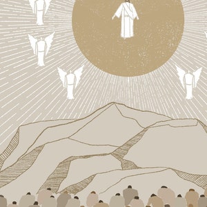 Jesus Christ Second Coming DIGITAL DOWNLOAD, Clouds of Heaven Bible ...