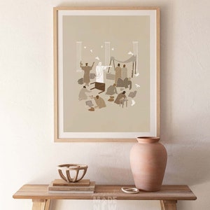 Jesus Flipping Table DIGITAL DOWNLOAD, Jesus at the Temple Christian ...