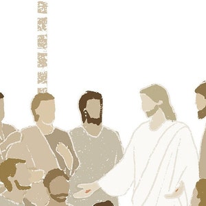 Jesus Christ Post Resurrection Appearance DIGITAL DOWNLOAD, Apostles ...