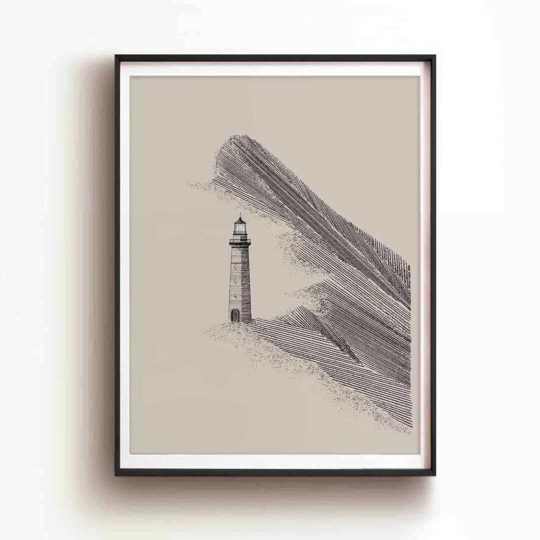 Lighthouse DIGITAL DOWNLOAD, Light of the World, Bible Sketches ...