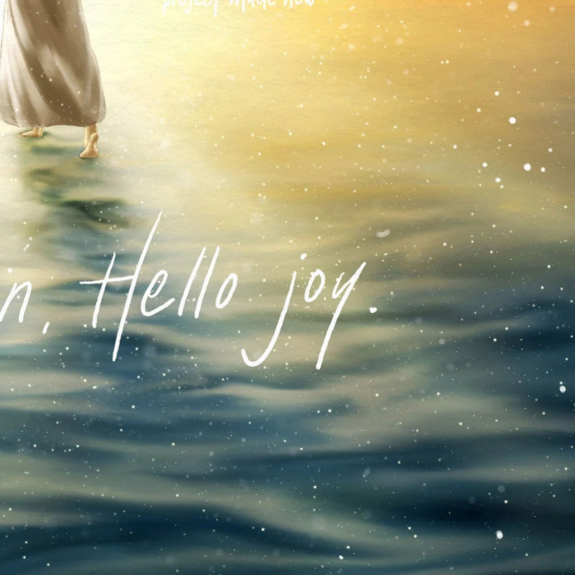 Christian DIGITAL DOWNLOAD PRINTABLE Jesus Horizon Painting - Etsy