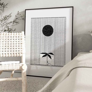 Jonah and the Plant DIGITAL DOWNLOAD, Leafy Plant Christian Modern ...