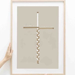 A Cord of Three Strands DIGITAL DOWNLOAD, Cross Wedding Bible Sketches ...