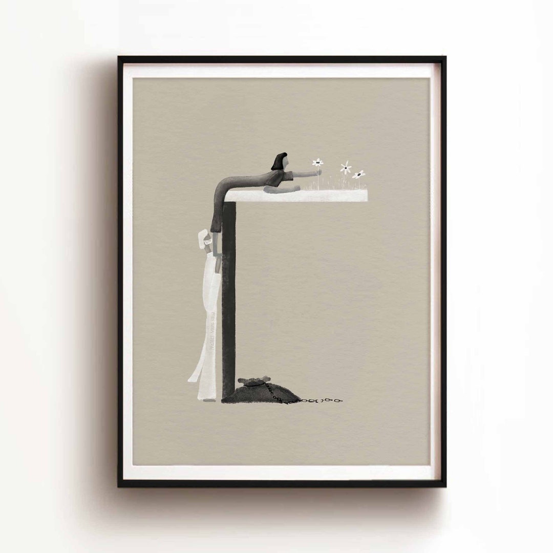 Jesus Lifting Woman Up, DIGITAL DOWNLOAD, God Healing Christian Modern ...