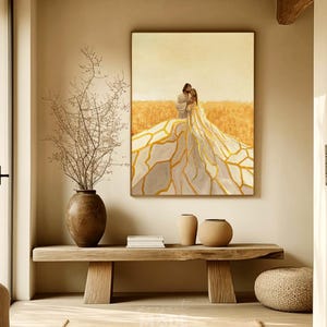 Kintsugi Christ, Jesus Poster Framed Print, Christian Modern Bible Wall ...