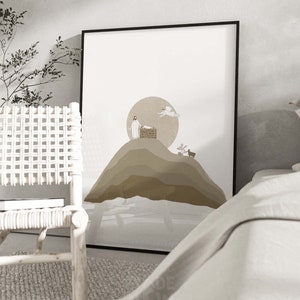 Abraham Sacrifices Isaac DIGITAL DOWNLOAD, Christian Modern Art ...