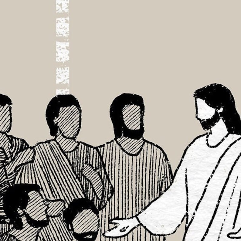 Jesus Christ Post Resurrection Appearance DIGITAL DOWNLOAD, Apostles ...