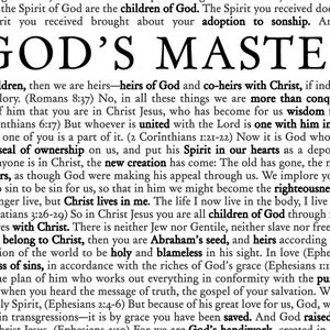 I Am Gods Masterpiece Bible Verses DIGITAL DOWNLOAD, Identity in Christ ...