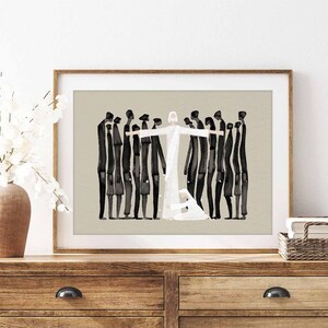 Cast the First Stone DIGITAL DOWNLOAD, Jesus Saves a Sinful Woman Bible ...