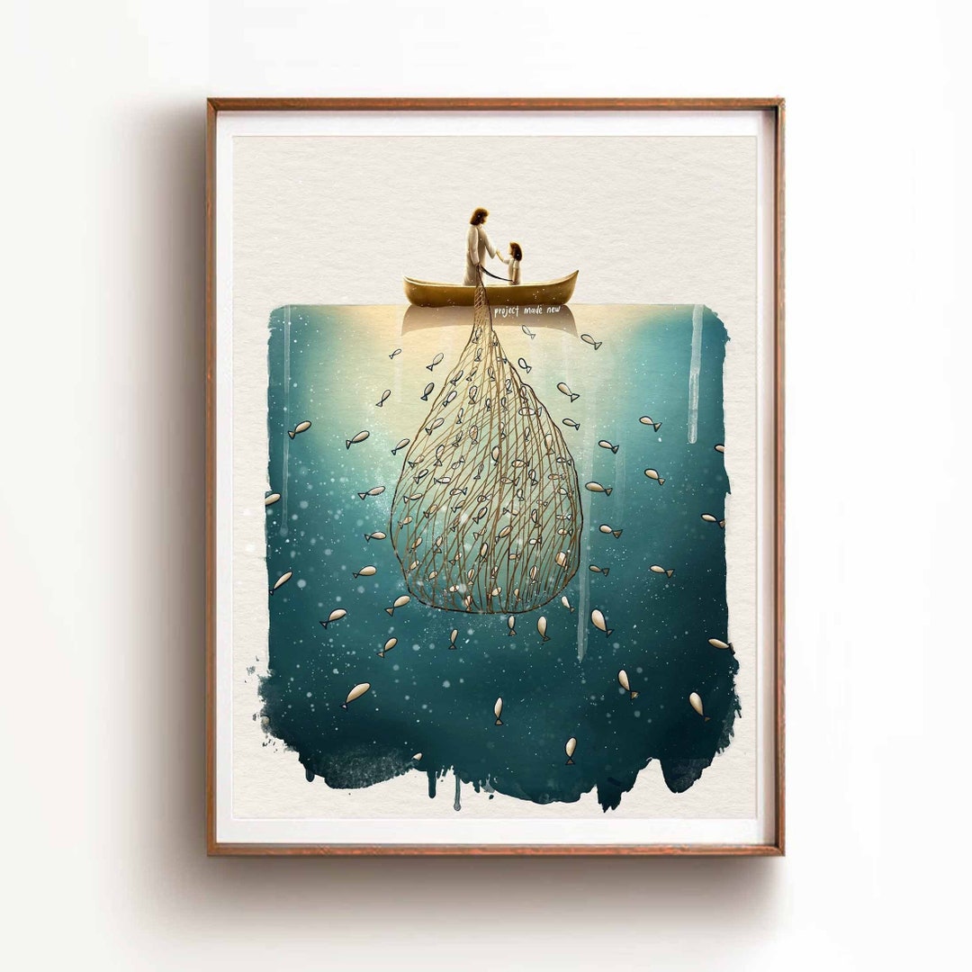 Jireh Christian DIGITAL DOWNLOAD PRINTABLE, Jesus Christ Painting Art ...