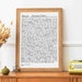 Letter From God Personalized Christian Gift, Baptism Gift Poster Print ...