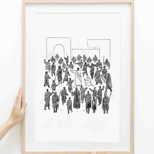 Cast the First Stone DIGITAL DOWNLOAD, Jesus Saves a Sinful Woman Bible ...