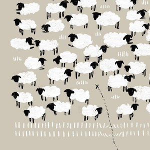 Jesus Leaves the 99 Sheep DIGITAL DOWNLOAD, Bible Sketch Bible Art ...