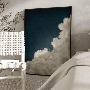 Abstract Cloud Heaven Art FRAMED PRINT, Modern Christian Wall Art ...