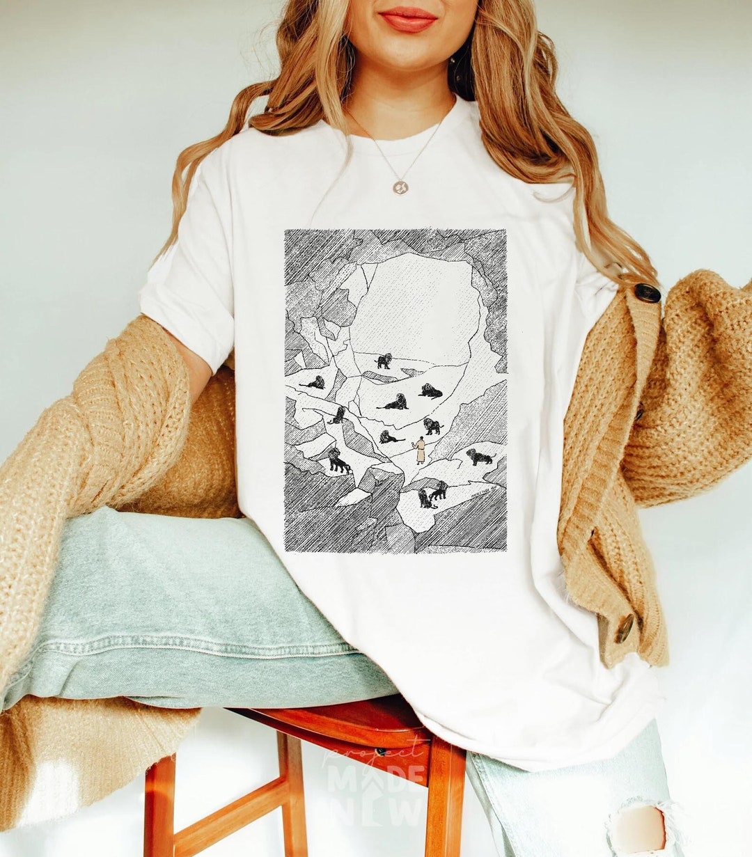 Daniel and the Lions Den Boho Christian Graphic Tshirt, Christian Shirt ...