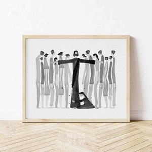 Cast the First Stone DIGITAL DOWNLOAD, Jesus Saves a Sinful Woman Bible ...