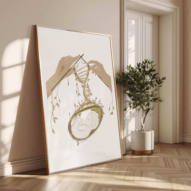 Knitted Me in My Mother's Womb Framed Poster, Psalm 139, Pregnancy ...