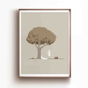Elijah Under the Juniper Tree DIGITAL DOWNLOAD, Bible Sketches ...