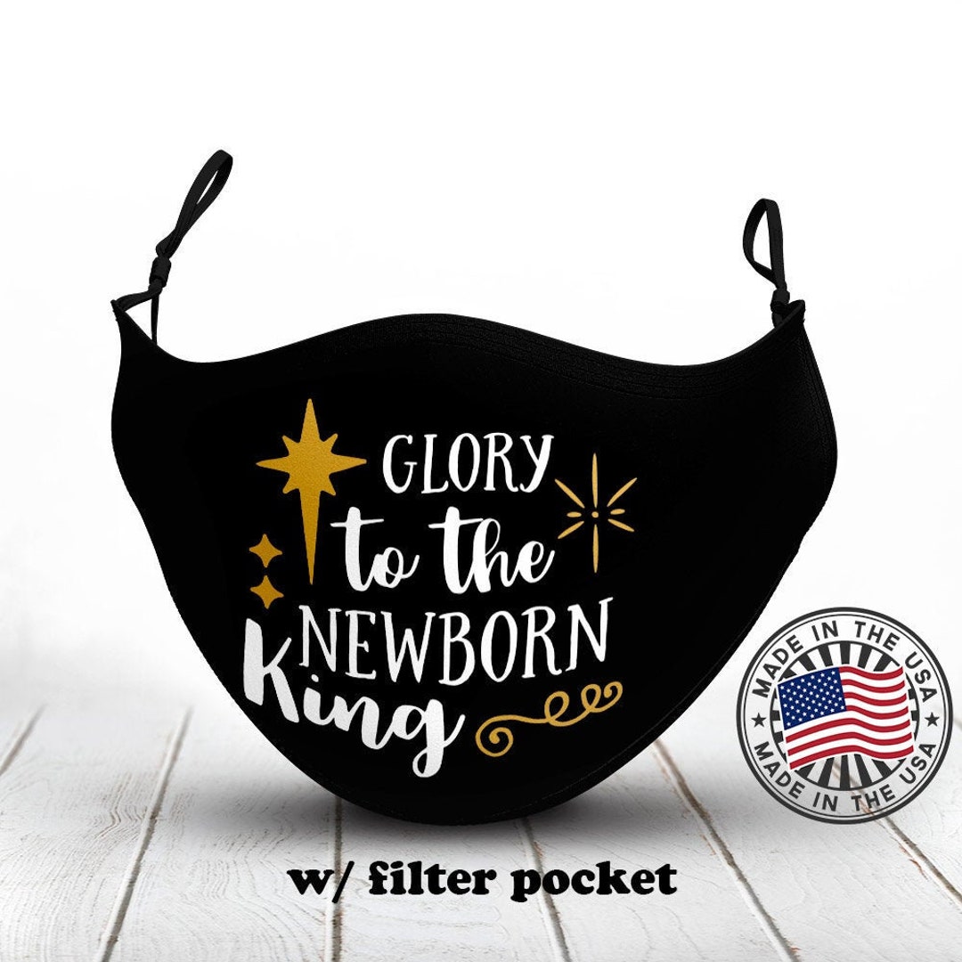 Jesus Mask Christmas Religious Faith Washable Face Masks W/ - Etsy