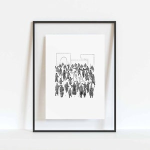 Cast the First Stone DIGITAL DOWNLOAD, Jesus Saves a Sinful Woman Bible ...