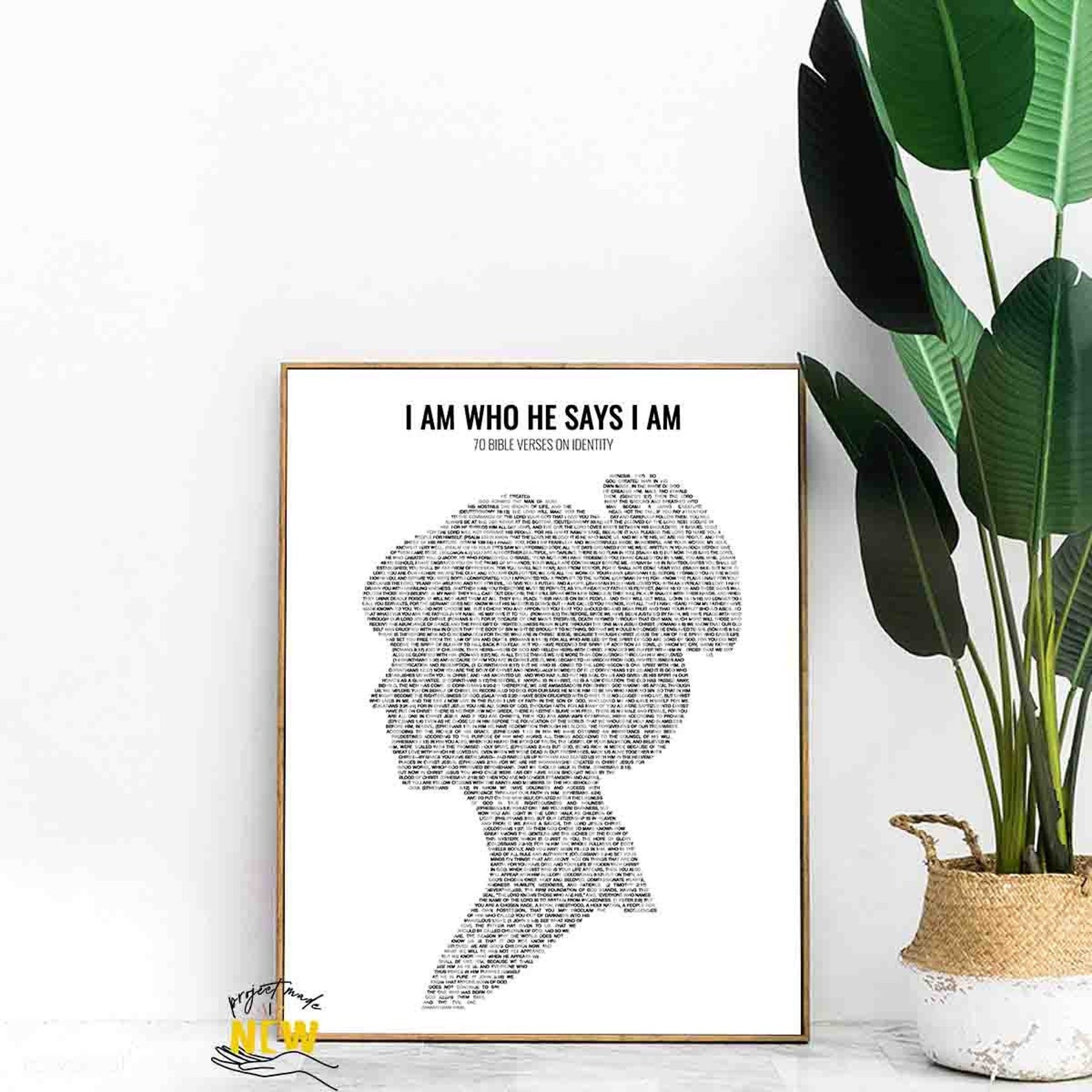 Christian Woman Fingerprint 70 Bible Verses on Identity, Christ, Bible ...