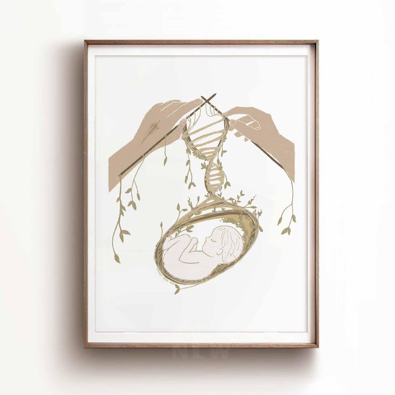 Knitted Me in My Mother's Womb Framed Poster, Psalm 139, Pregnancy ...