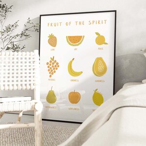 Fruit of the Spirit DIGITAL DOWNLOAD, Love Joy Peace, Christian Bible ...