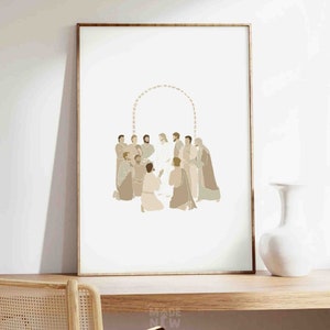 Jesus Christ Post Resurrection Appearance DIGITAL DOWNLOAD, Apostles ...