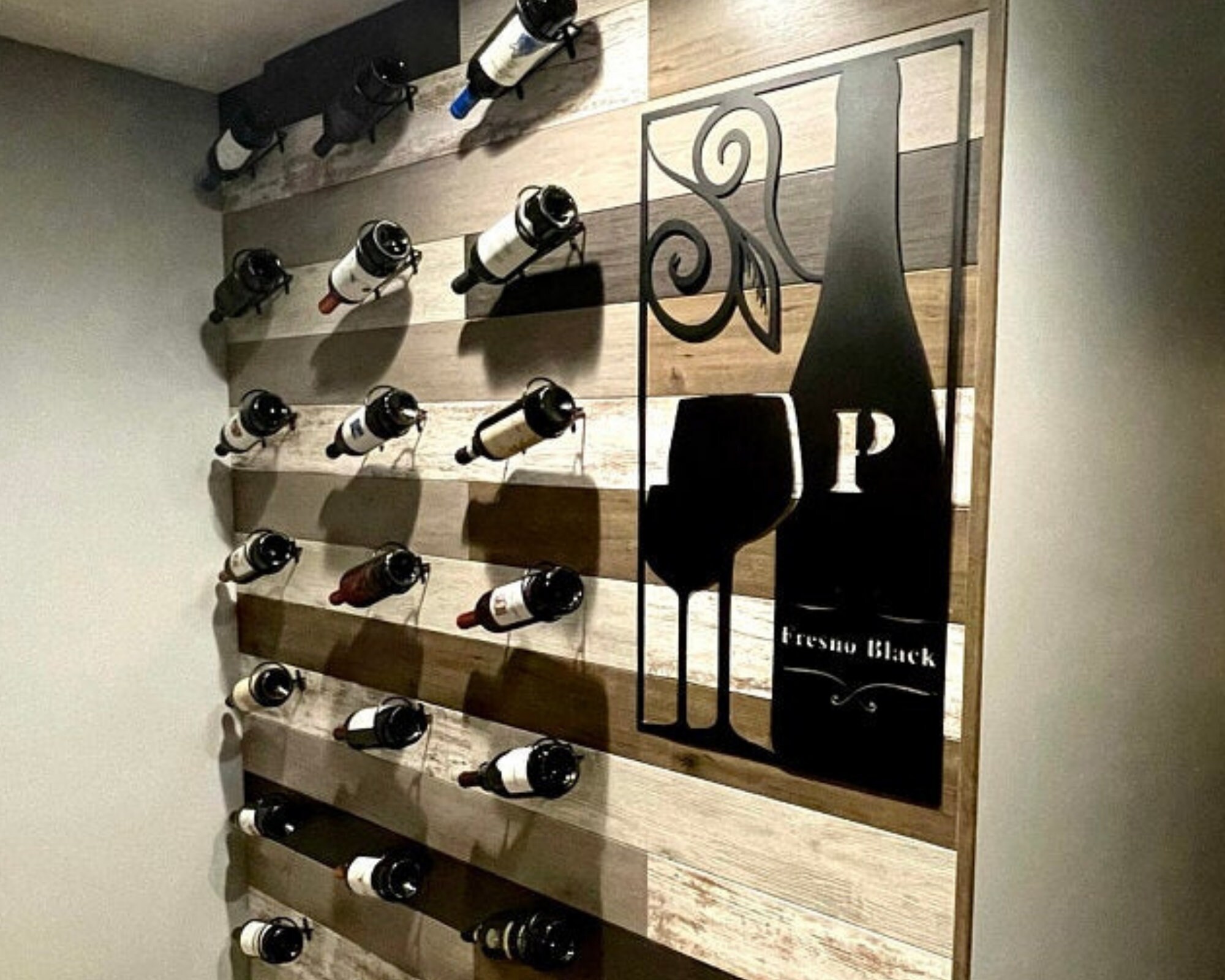 Wine Sign Wine Name Sign Custom Metal Sign Wall Decor - Etsy