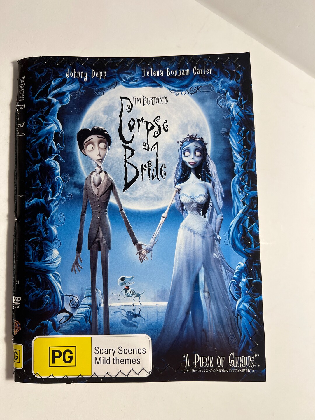 Halloween DVD Junk Journal - Tim Burton's the Corpse Bride - Handmade ...