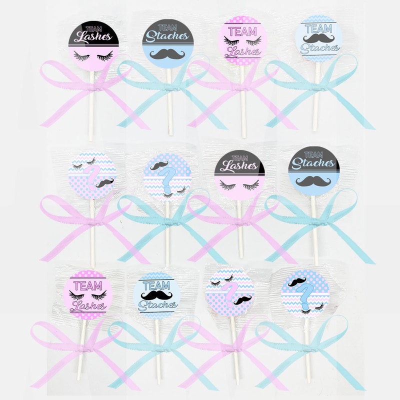 Mustache Lollipop - Etsy
