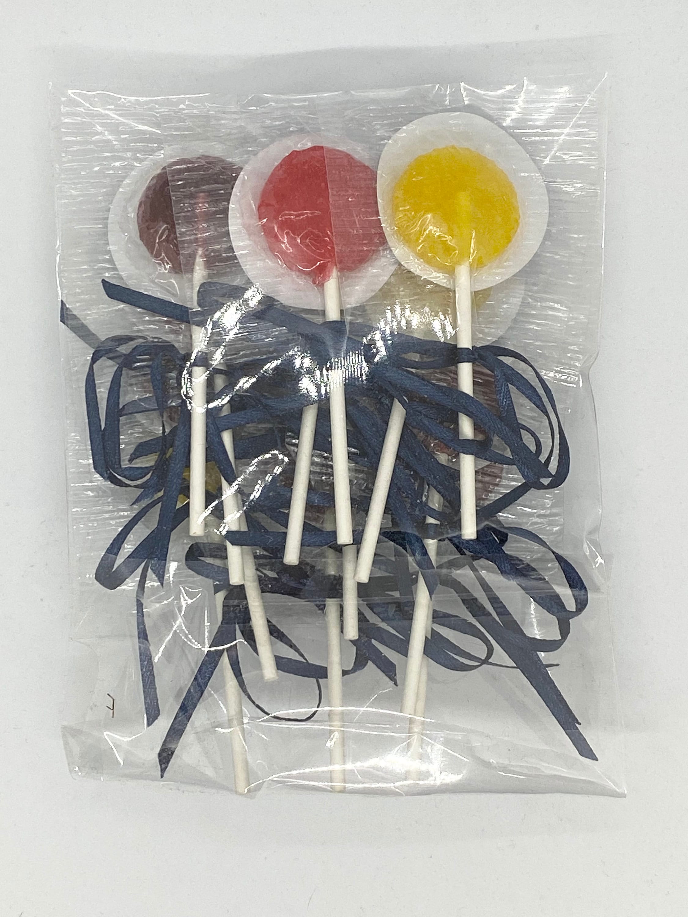 Journey Into Space Lollipops With Blue Satin Ribbon Bows Rocket ...