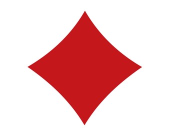 Playing Card Suit Decal - Etsy