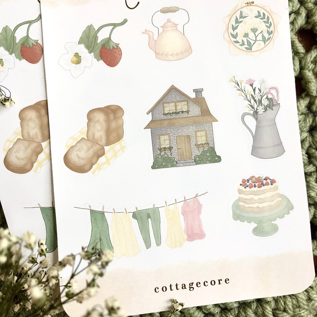 Cottagecore Stickers - Etsy