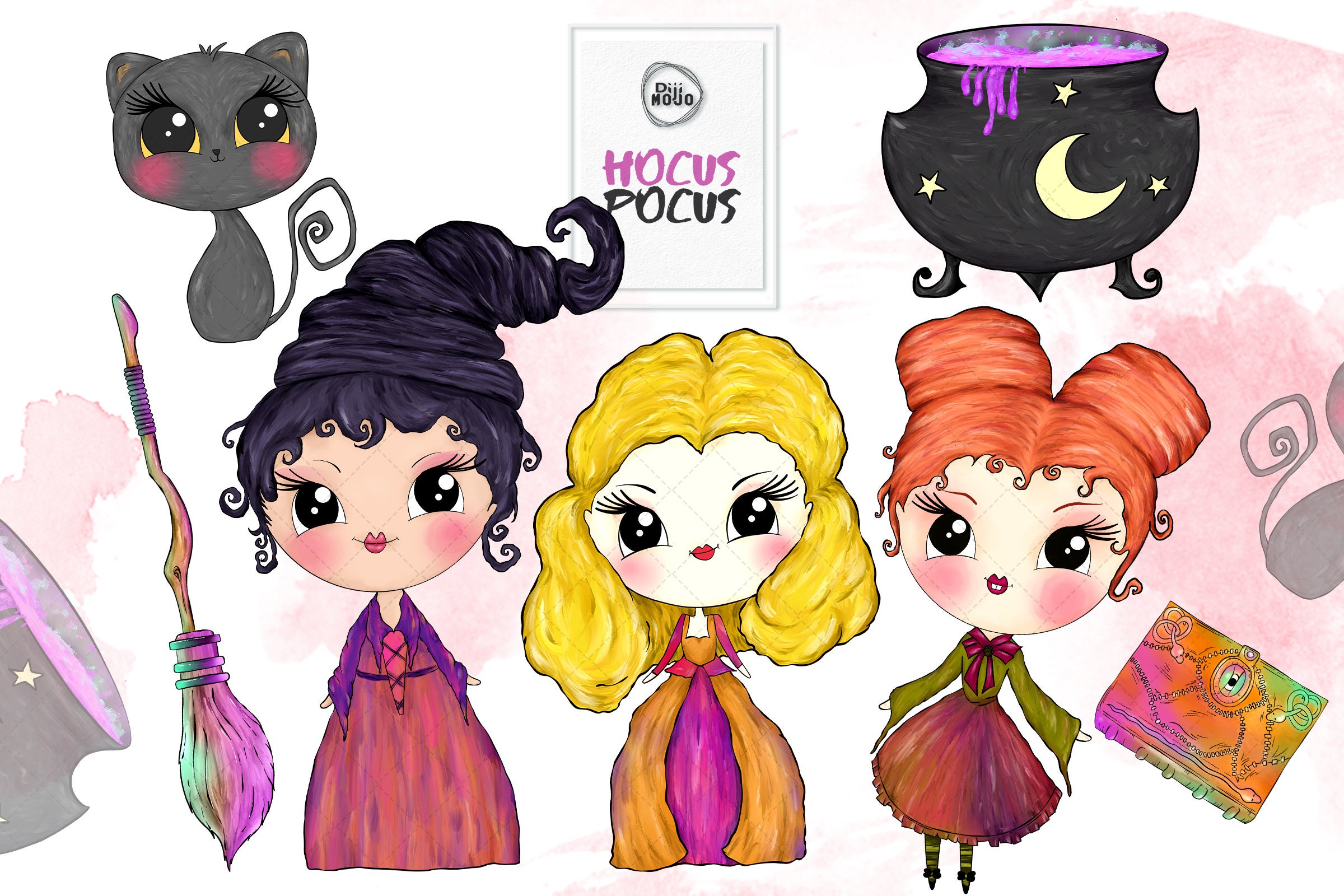 Hocus Pocus svg / Hocus Pocus Clipart / Hocus Pocus png / - Etsy España
