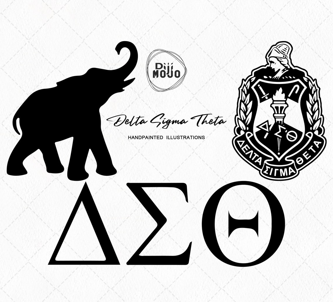 Delta Sigma Theta Svg | Etsy