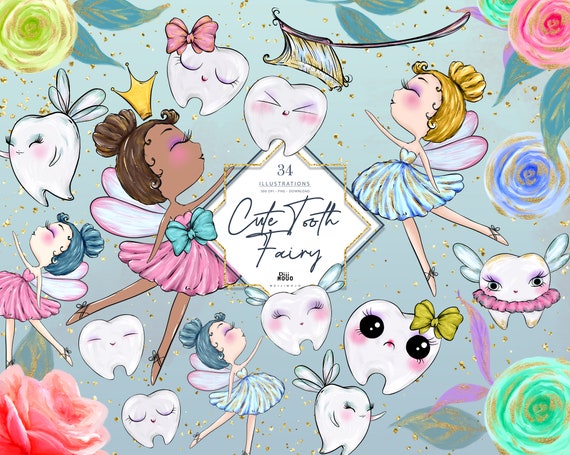 Cute Toothfairy Clipart