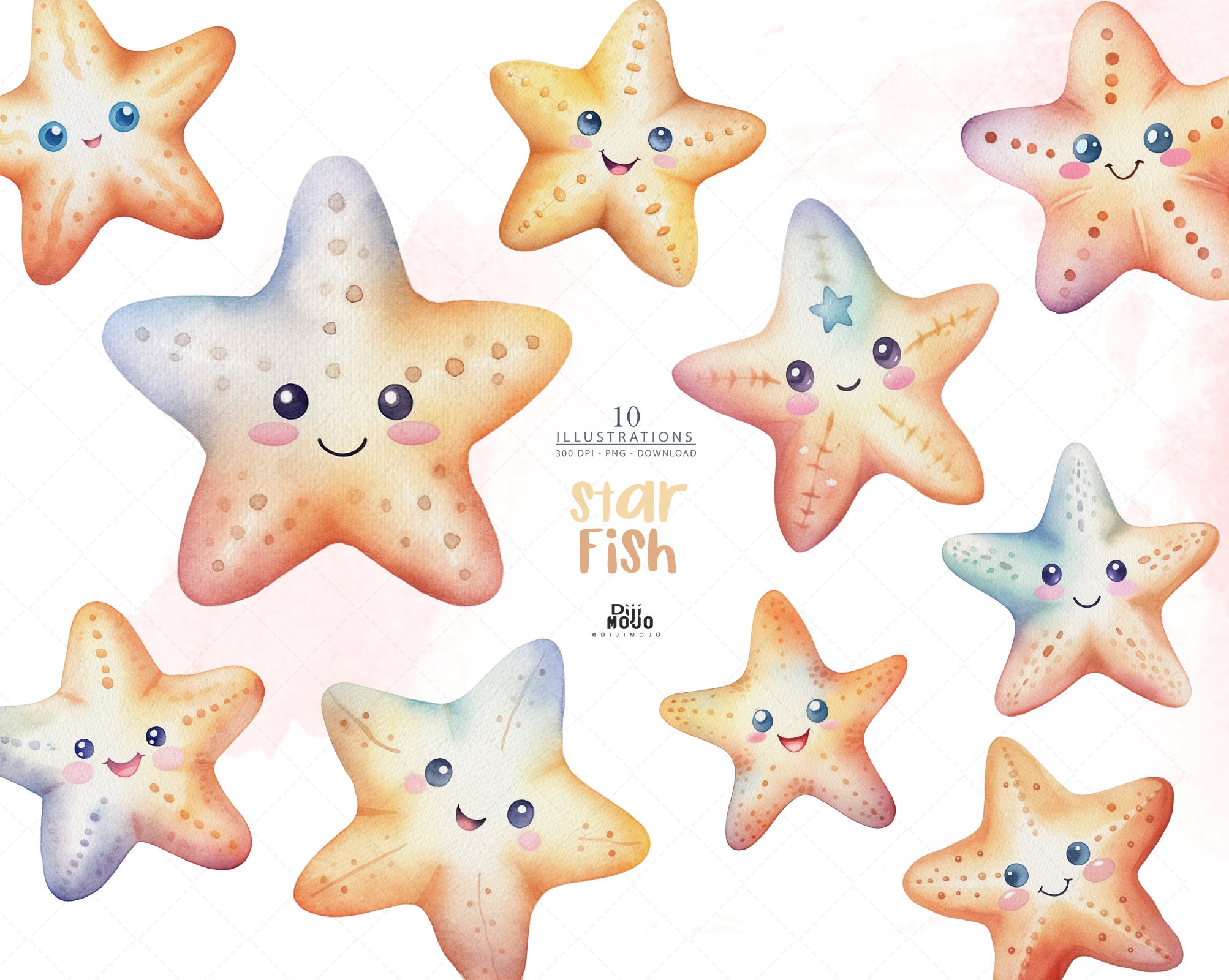 Baby Starfish Clipart